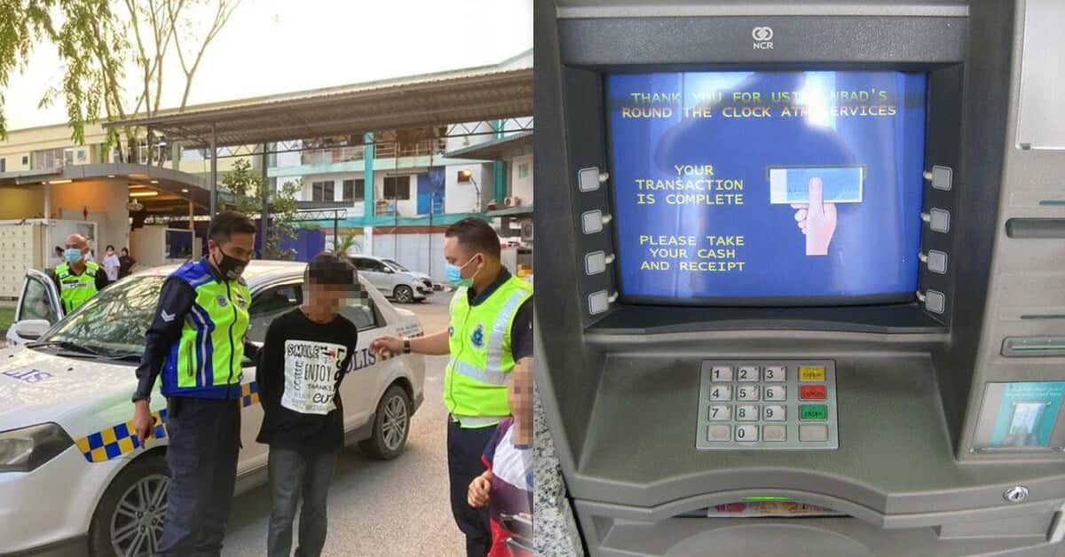 Berang Kad Bank Ditelan, Penganggur Tumbuk Skrin Mesin ATM Hingga Rosak ...