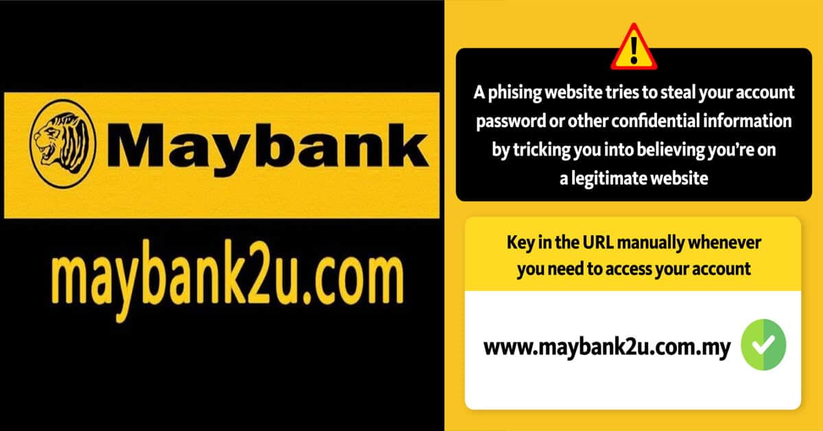 Terima SMS, Emel Atau WhatsApp dari Maybank Untuk Log Masuk? Hati-hati, Ia Mungkin Satu Scam
