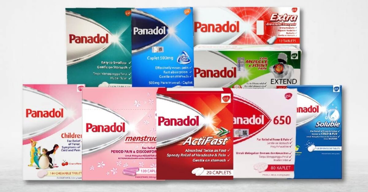 Ini 6 Jenis Panadol Dengan Fungsi Berbeza, Pesakit Darah Tinggi ...