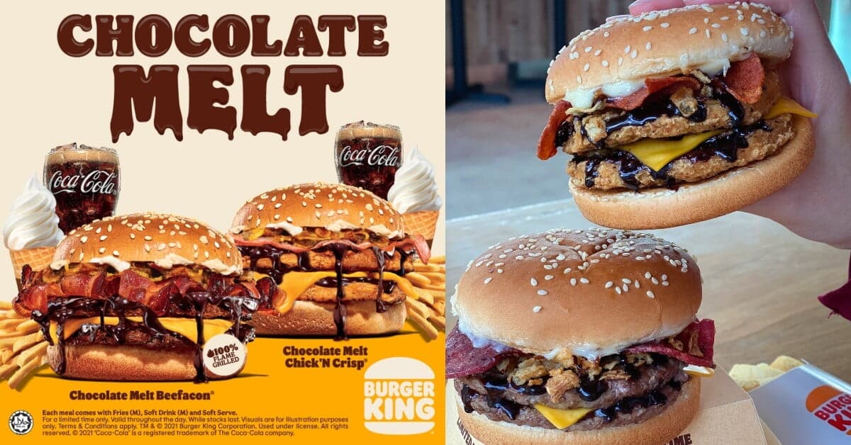 Sedap Ke? Ini Review Jujur Kami Tentang Burger Sos Coklat Viral Burger King