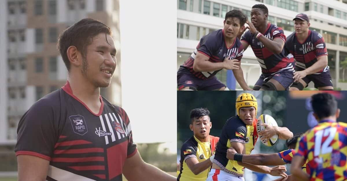 Samuel Rentap , Pemain Ragbi Asal Kuching Dilamar Kelab Bundesliga ...