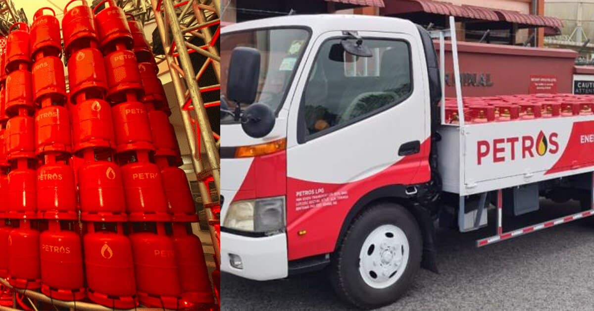 Tong Gas PETROS Sudah Mula Dijual Di Kuching, Sebelum Diagihkan Ke ...