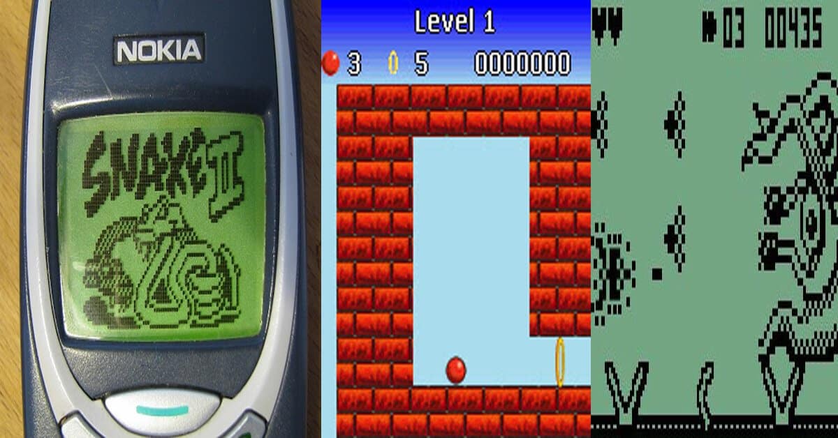 Permainan Pertama Di Telefon Anda, Ini 4 Permainan Mobile Klasik Anda ...