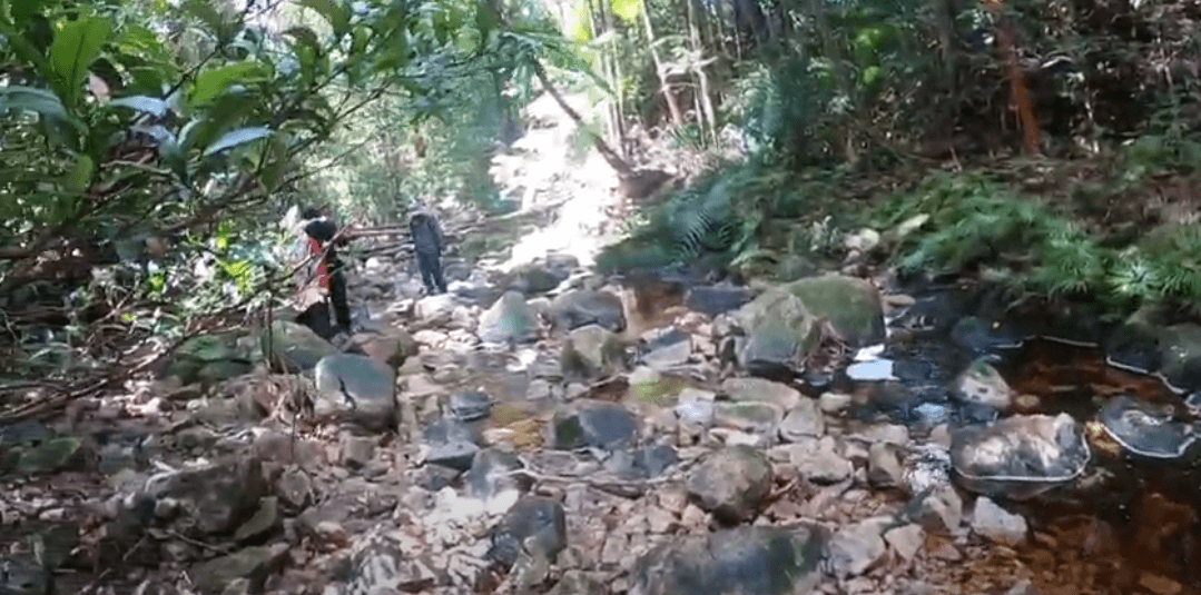 Trail Amat Mencabar, Ketahui Jumanji Waterfall Di Bako