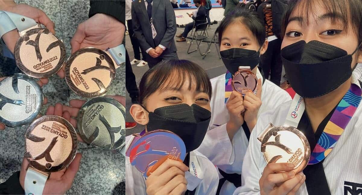 2 Anak Sarawak Raih Pingat Di Kejohanan Taekwondo Dunia