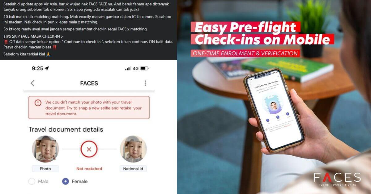 Ini Cara Untuk Skip Langkah 'FACES' Semasa Check-In Penerbangan AirAsia