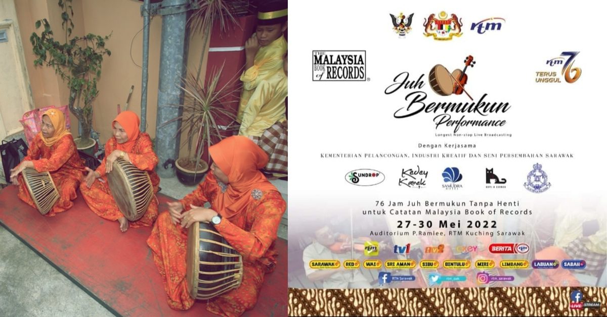 Tradisi Bermukun Melayu Sarawak Bakal Diadakan Selama 76 Jam Tanpa ...