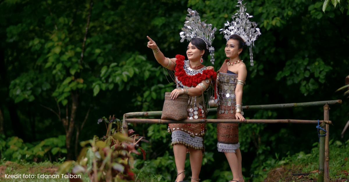 Kenali Asal Usul Ngepan Indu, Pakaian Tradisional Wanita Iban