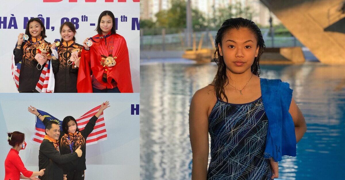 Tahniah! Atlet Terjun Sarawak Ini Berjaya Raih Pingat Perak Sukan SEA Hanoi 2022