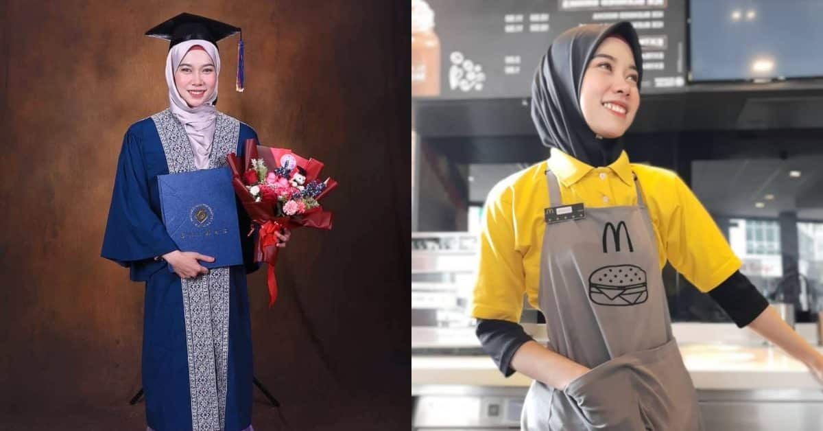 Gadis Ini Kongsi Pengalaman Kerja McD Walaupun Dicemuh Rugi Belajar ...