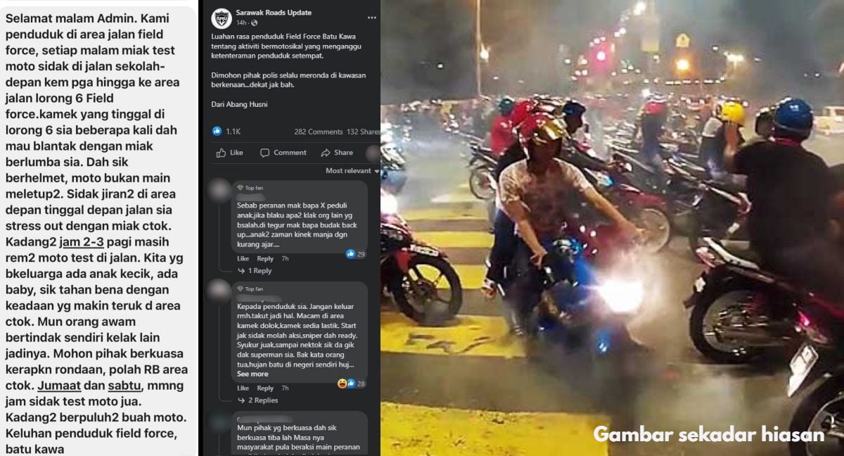 Bunyi Bising Motosikal Ganggu Ketenteraman, Penduduk Rayu Pihak ...