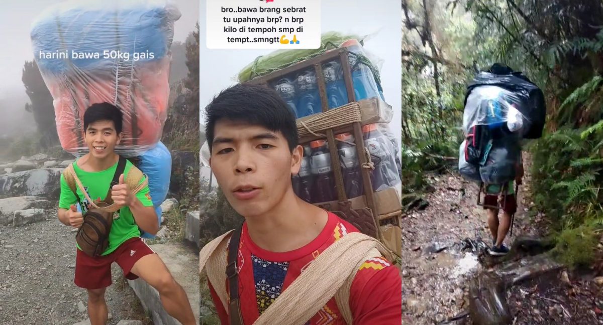 Netizen Luah Simpati Malim Gunung Hanya Dapat RM5 Per Kilo Pikul Barang ...