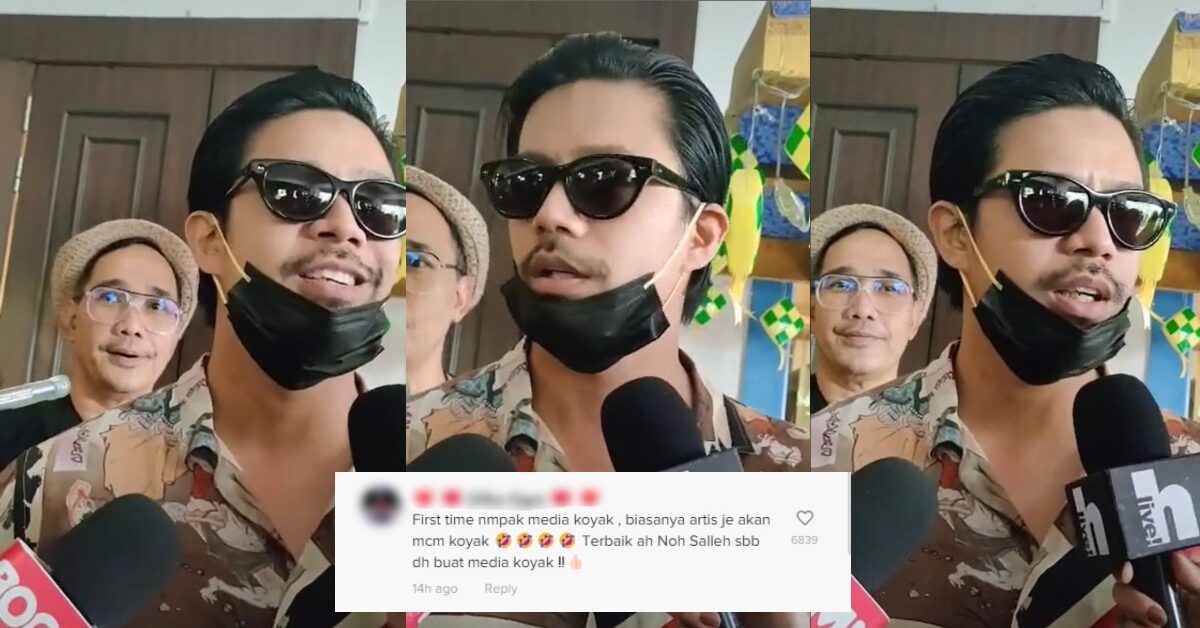 'Koyak Ke Tu?'- Netizen Puas Lihat Media Sentap Disekolahkan Noh Salleh