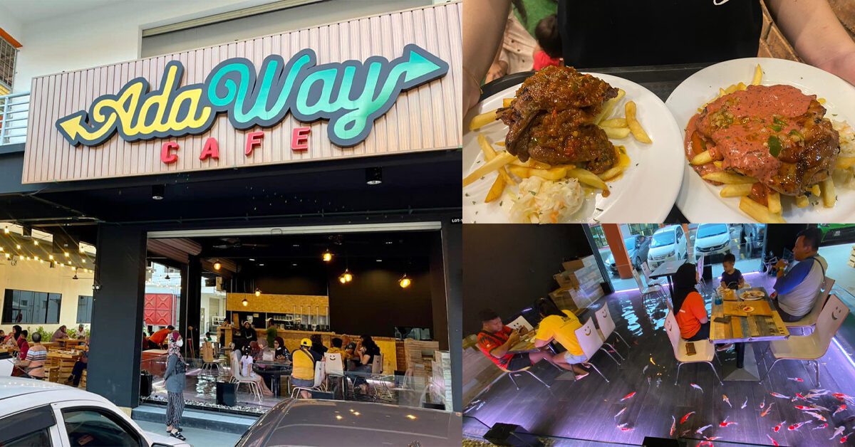 Rendam Kaki Dalam Kolam Ikan Koi Sambil Makan, Jom Ke Adaway Cafe Di ...