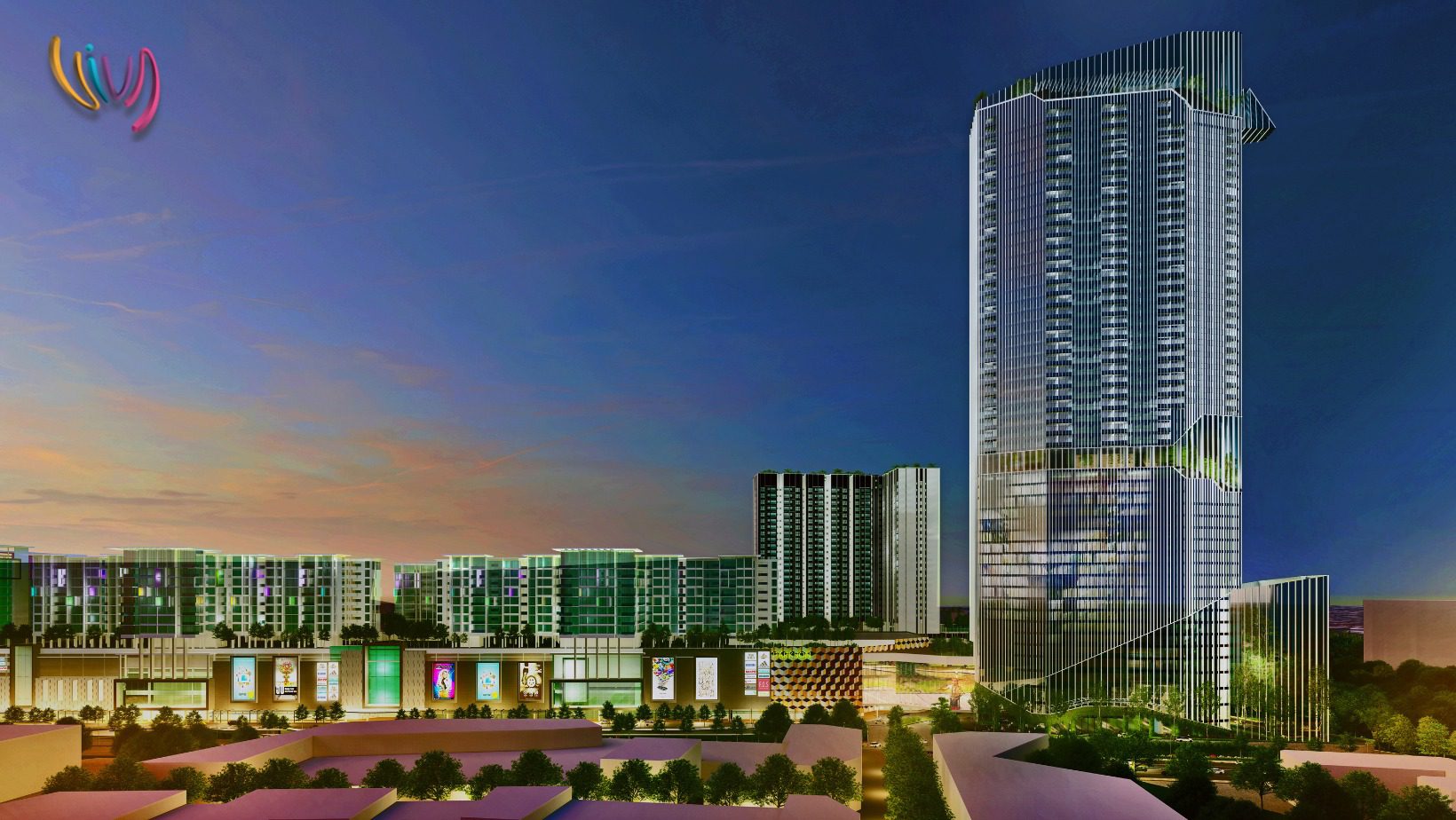 Menjadi Pencakar Langit Dan Tarikan Di Kuching, Bangunan Vivacity 2 Bakal Dibina Di Tabuan