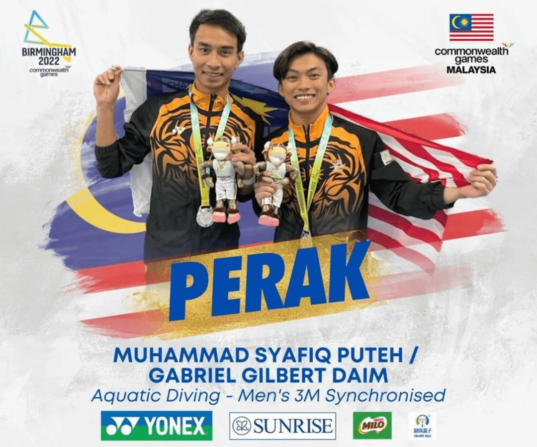Atlet Sabah, Gabriel Gilbert Daim Raih Pingat Perak Di Sukan Komanwel ...