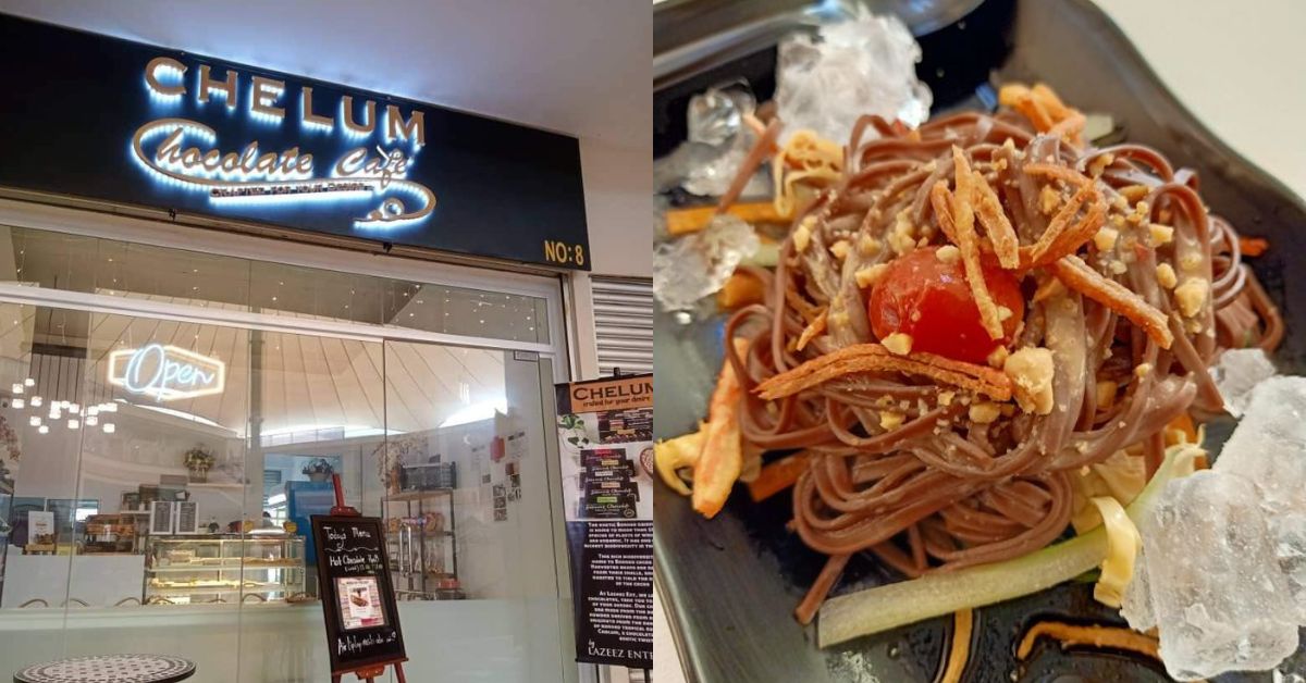 'Mul Naengmyeon Sarawak', Chelum Chocolate Cafe Hidang 'Cold Noodles ...