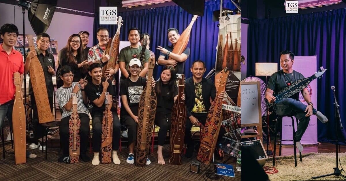 Kelas Sape Anak Sarawak Cipta Sejarah Satukan Pemain Sape Berbilang Bangsa