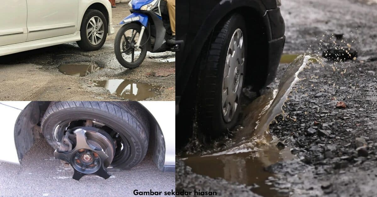 Kereta Rosak Akibat Jalan Berlubang, Lelaki Ini Menang Kes Saman ...