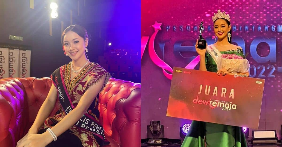 Peserta Sabah, Tracie Sinidol Muncul Juara Dewi Remaja 2022