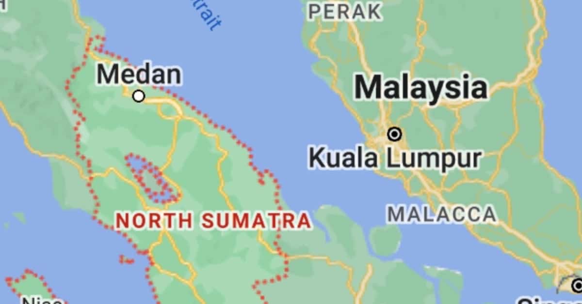 Gempa Bumi Sederhana Di Utara Sumatera Indonesia, Gegaran Terasa Hingga Ke Malaysia