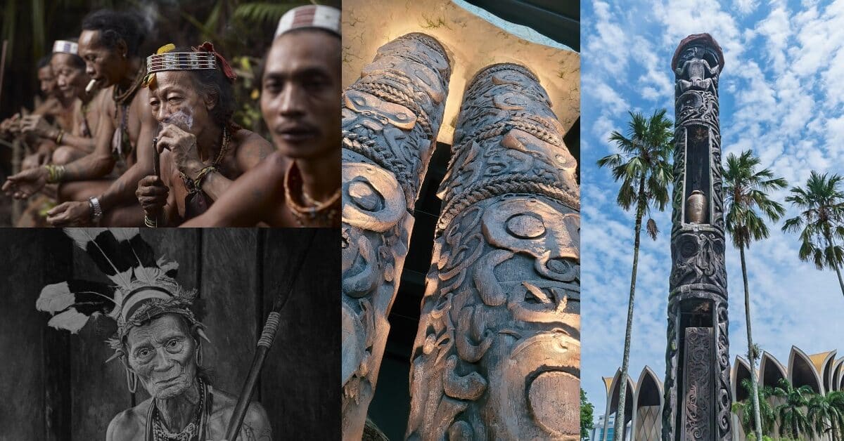 Kenali Kelirieng, Tiang Pengebumian Kaum Punan Dan Melanau Di Sarawak