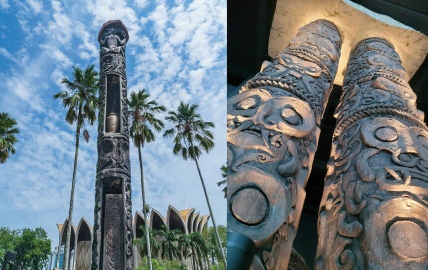 Kenali Kelirieng, Tiang Pengebumian Kaum Punan Dan Melanau Di Sarawak