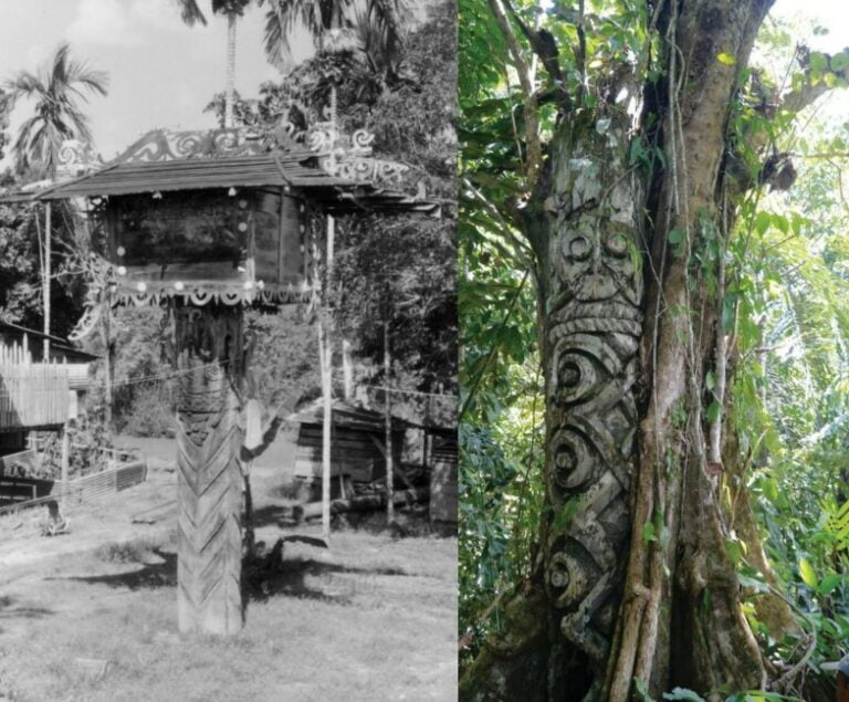 Kenali Kelirieng, Tiang Pengebumian Kaum Punan Dan Melanau Di Sarawak