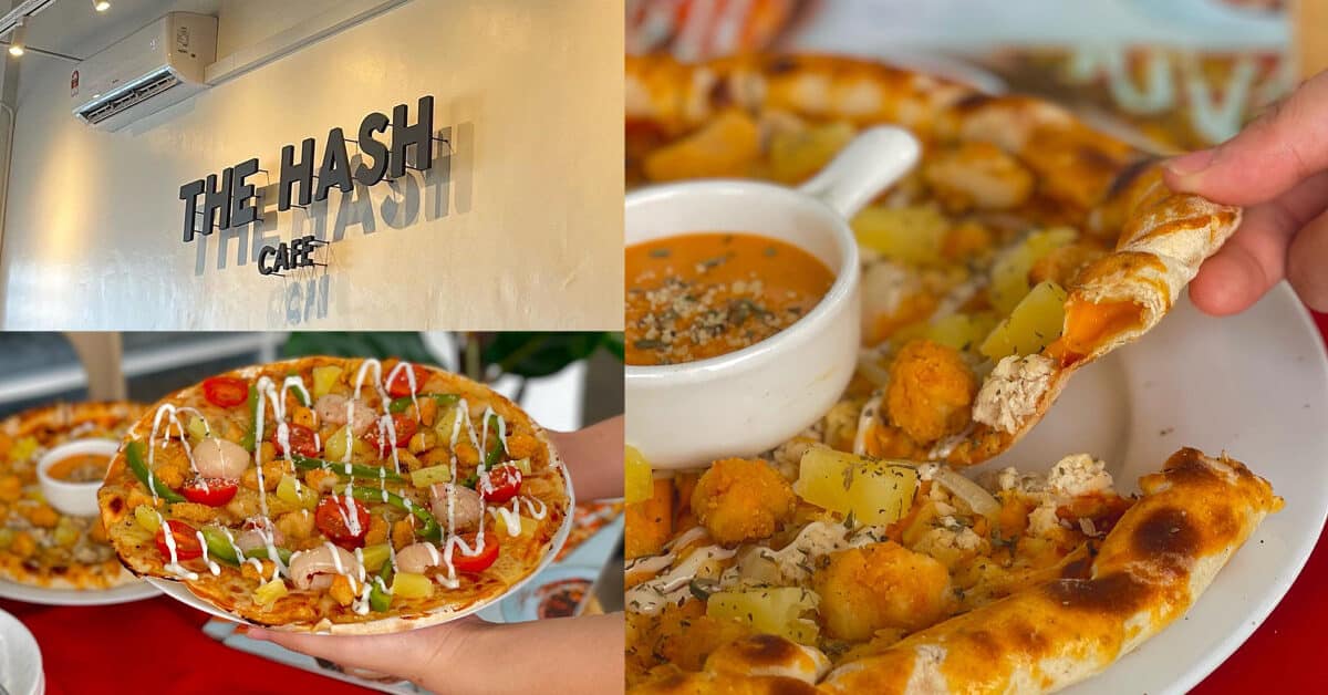 Pizza Unik Dengan Topping Menarik, Anda Perlu Cuba Menu Ini Di The Hash Cafe Kuching