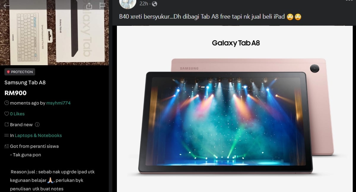 Sanggup Jual Tab Peranti Siswa Semata Untuk Beli Ipad, Pelajar Ini ...