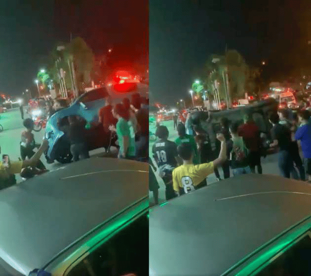 [VIDEO] Akibat Melanggar Dan Ejek Rider Makanan, Myvi Lunyai ...