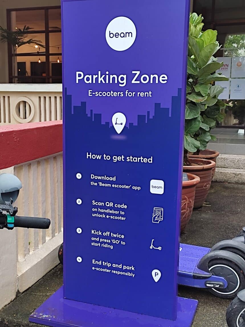 Tarikan Terbaru Di Waterfront, Skuter Elektrik 'Beam' Kini Mendarat Di ...