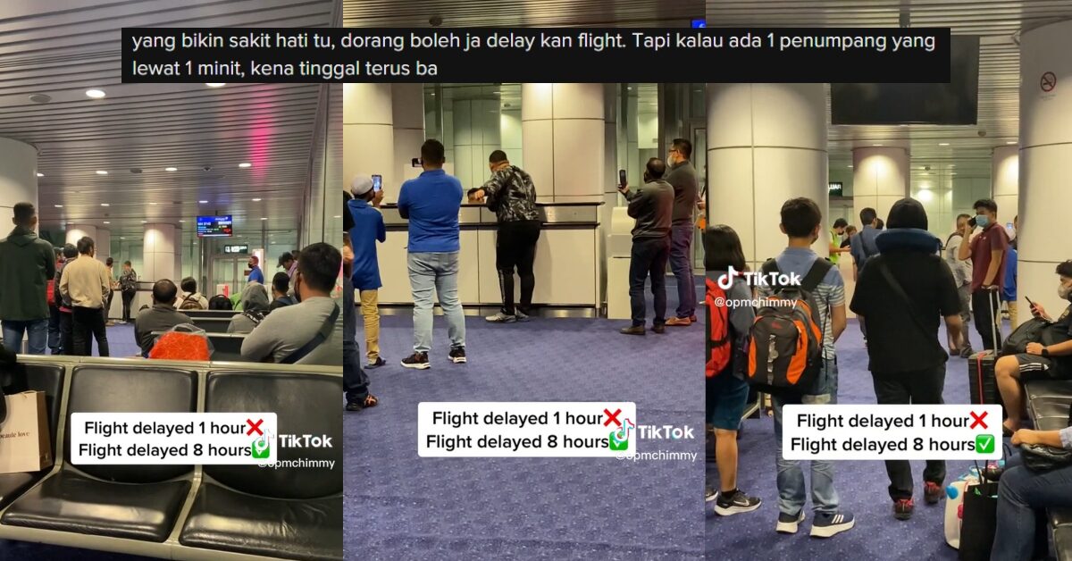 Penerbangan Ke Kuching Tertangguh 8 Jam Tanpa Notis, Individu Naik ...