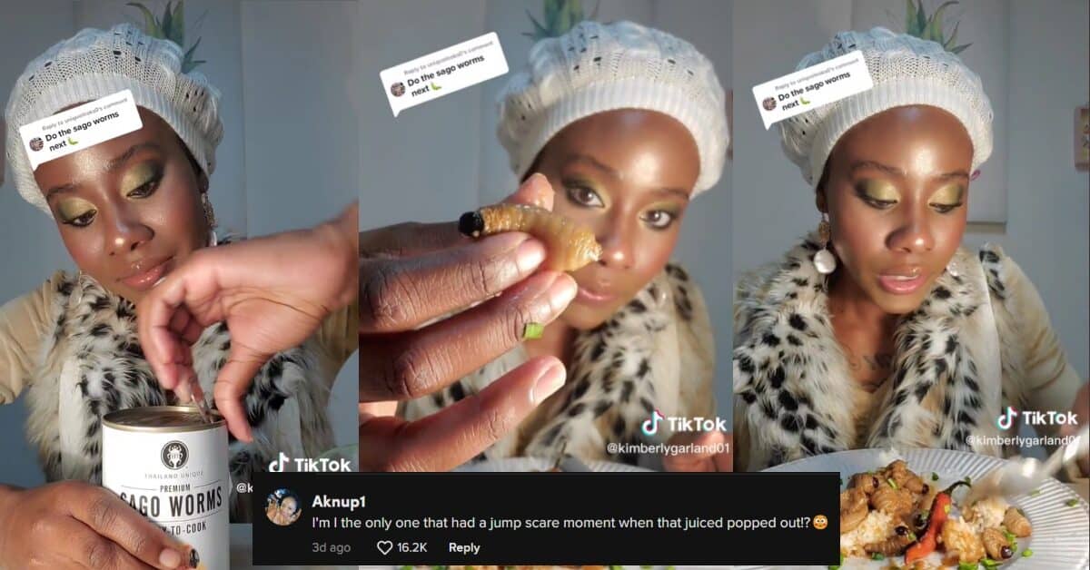 Ulat Mulong Rasa Macam Rumput, Tiktok Wanita Dari US Ini Tarik ...