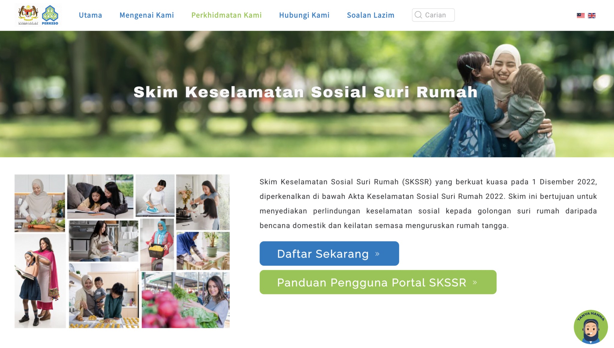 Ini Panduan Untuk Mendaftar Skim Perlindungan Khas PERKESO Untuk Suri Rumah