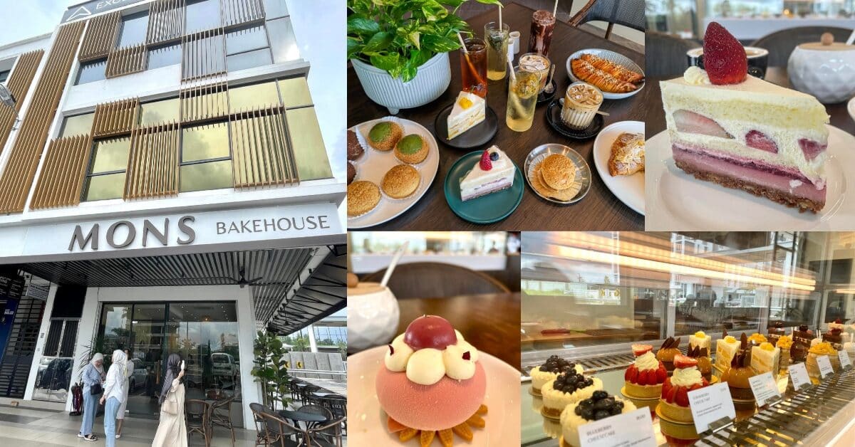 Buat Pencinta Manisan, Anda Wajib Cuba Mons Bakehouse Cafe Di Northbank Tabuan