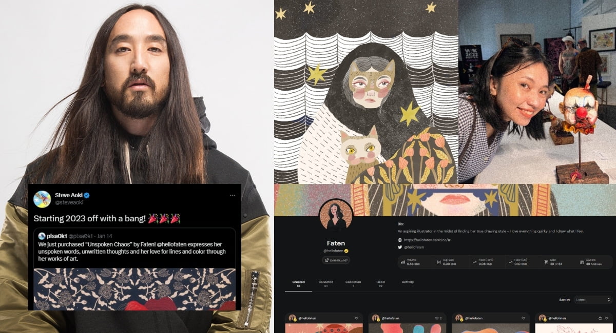Karya Dibeli Oleh DJ Popular Steve Aoki, Rupanya Pelukis Seni Itu ...