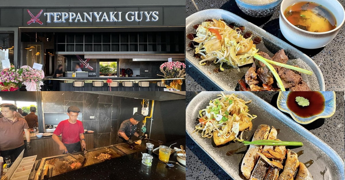Port Makan Baru Di Kuching, Teppanyaki Guys Kini Buka Di Vivacity Megamall
