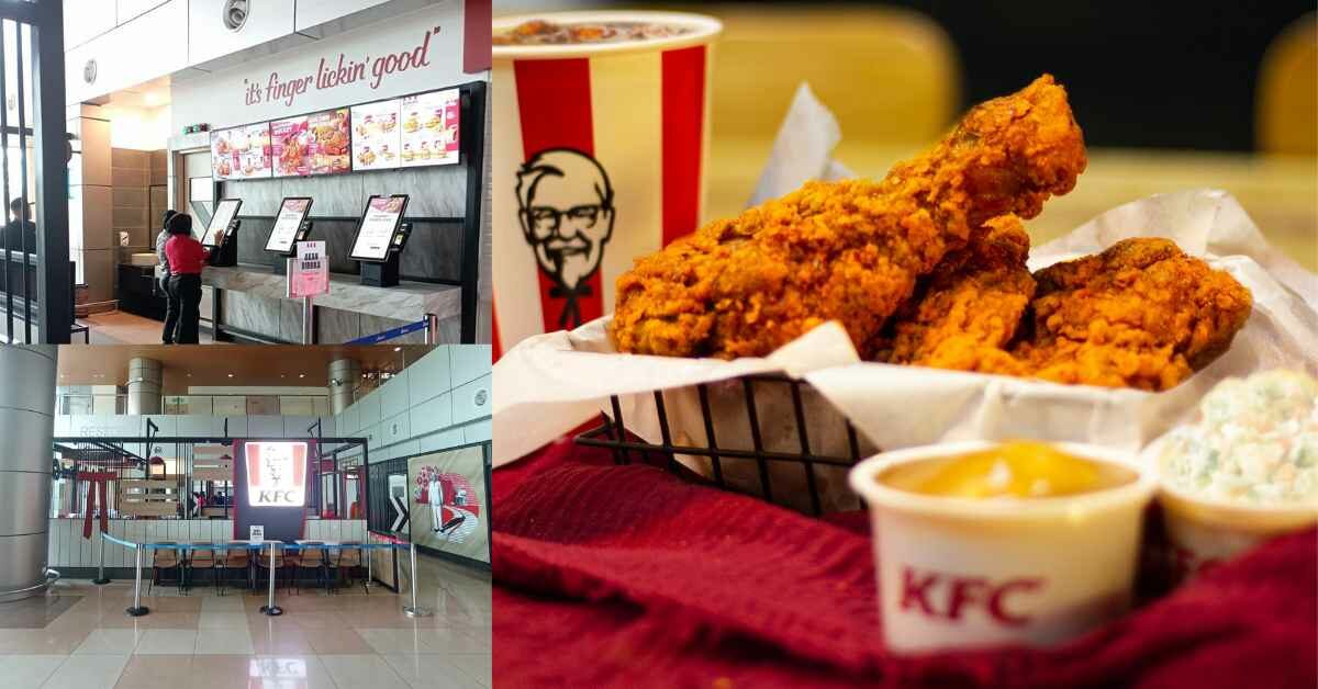 Berita Baik, KFC Kini Sudah Kembali Beroperasi Di Airport Kuching