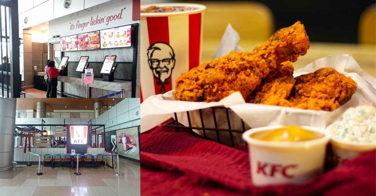 Berita Baik, KFC Kini Sudah Kembali Beroperasi Di Airport Kuching