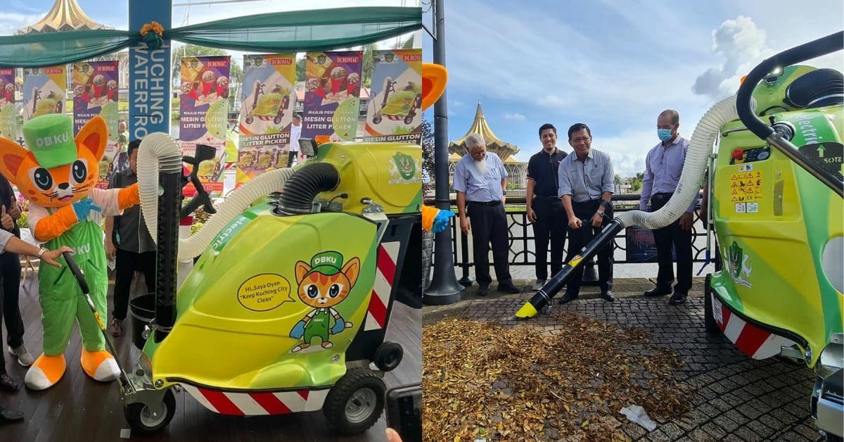 'Glutton Litter Picker', Sarawak Miliki Robot Pengutip Sampah Pertama ...