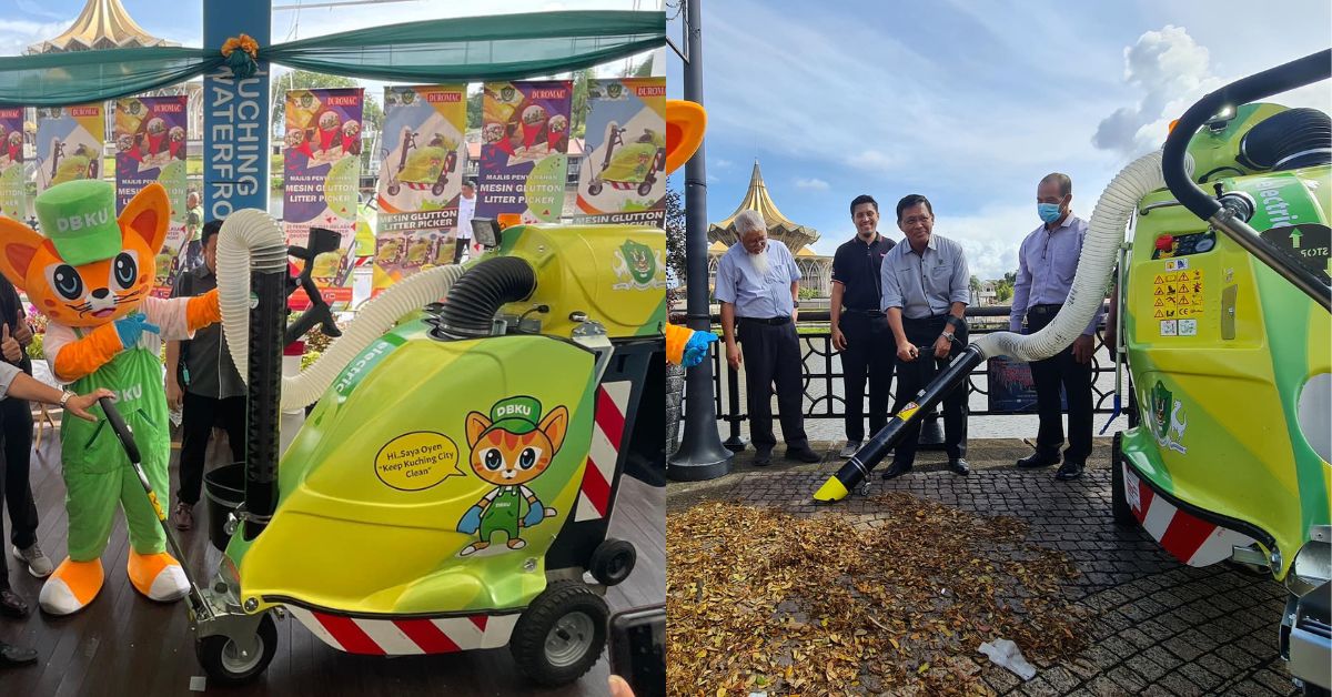 'Glutton Litter Picker', Sarawak Miliki Robot Pengutip Sampah Pertama ...