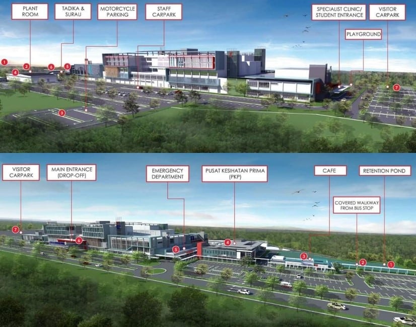 Fasa Pertama Bakal Siap Tahun Ini, Tular Gambar 'Sneak Peek' Hospital ...