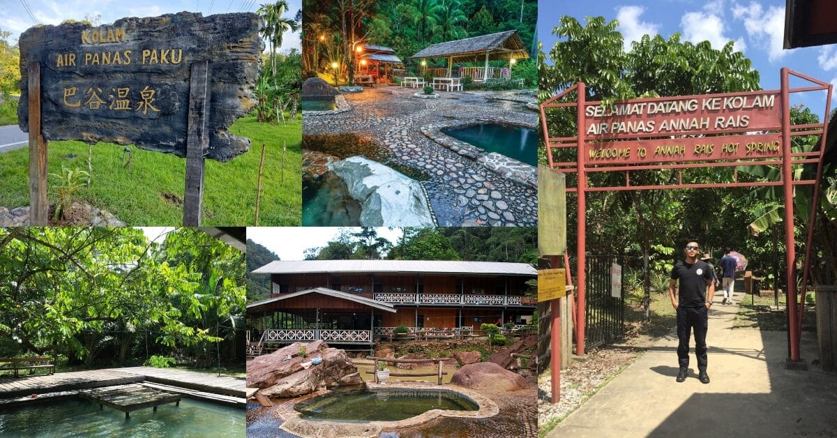 Sesuai Untuk Relax Dan Chill, Ketahui 4 Hotspring Yang Popular Di Sarawak