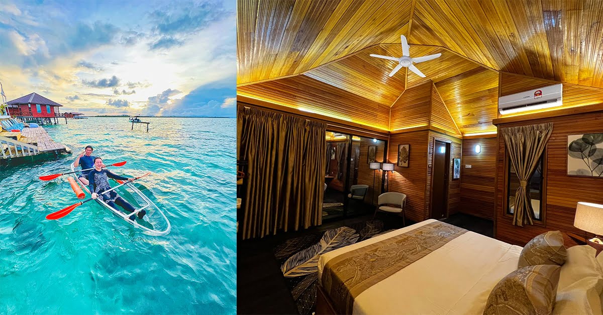 Tarikan Terbaru Di Semporna, Nikmati Percutian Anda Di Sky Water Villa Resort