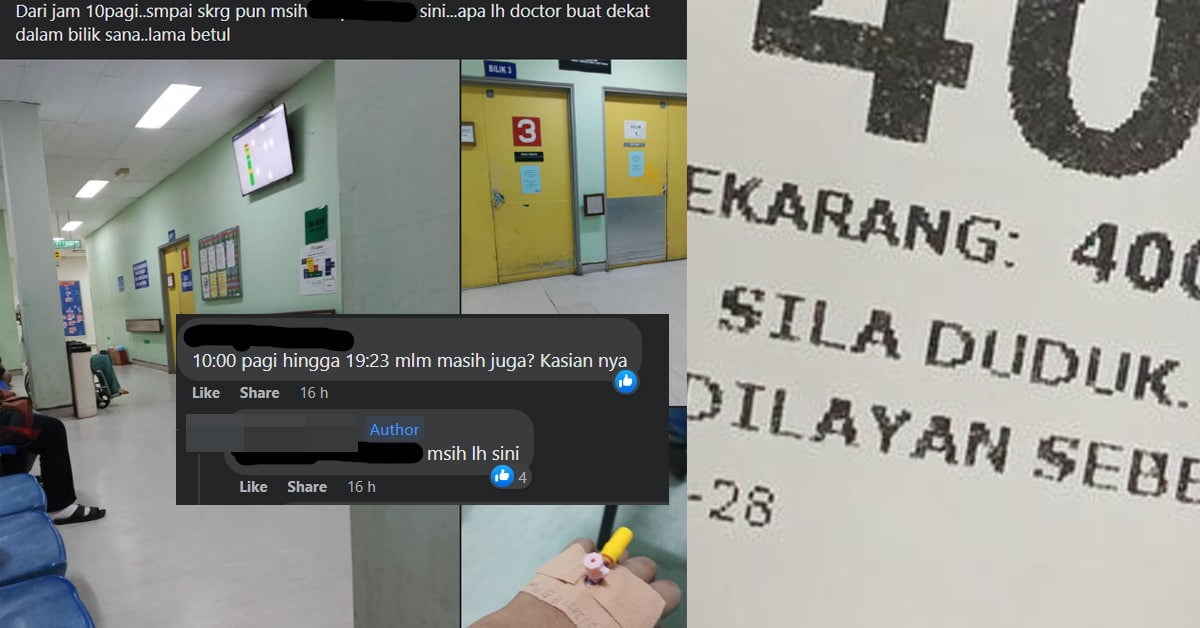 Geram Tunggu Giliran Sampai 9 Jam, Individu Luah Kekecewaan Dengan ...