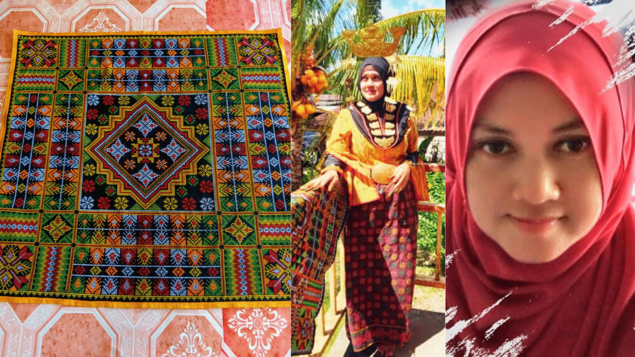 Wanita Ini Antara Penyambung Legasi Dastar, Tenunan Berwarna Warni Dari ...