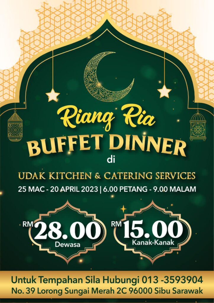 Buffet Pelbagai Pilihan Serendah RM28, Berbuka Puasa Di Udak Kitchen ...