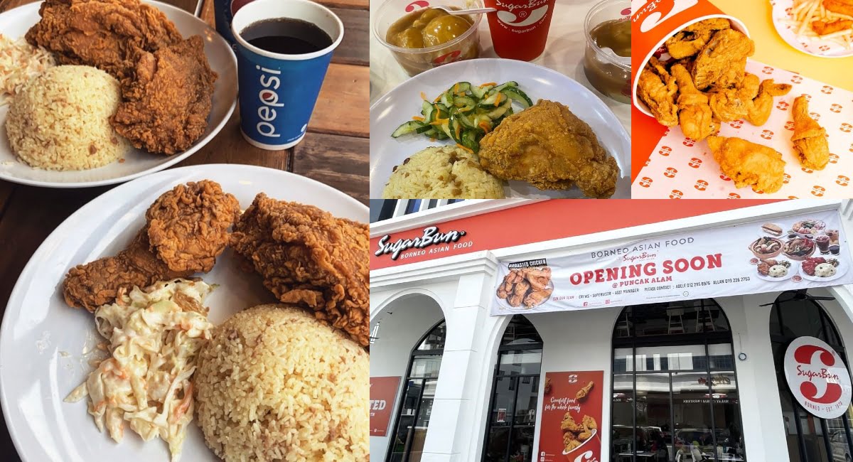 'Fast Food' Kegemaran Sarawak, SugarBun Kini Buka Cawangan Di Puncak Alam