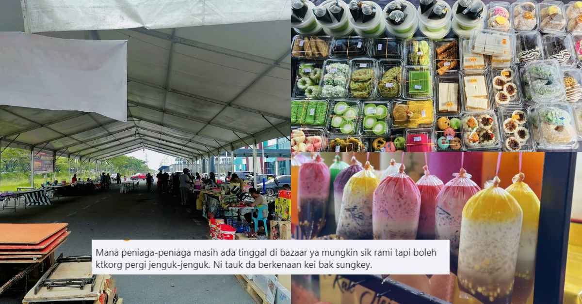 Lambakan Bazar Di Kuching, Peniaga PCC Demak Sedih Bazar 'Hambar' Tanpa ...